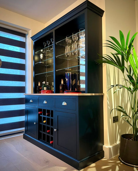 Antique Mirror Bar Dresser – Ely Farmhouse Furniture